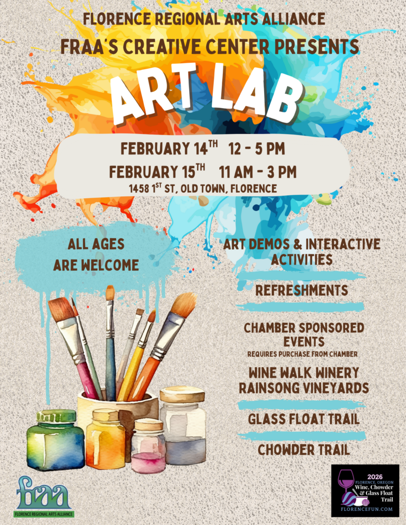 ART LAB is coming to Old Town! - RiverCal – Events in the Siuslaw Region
